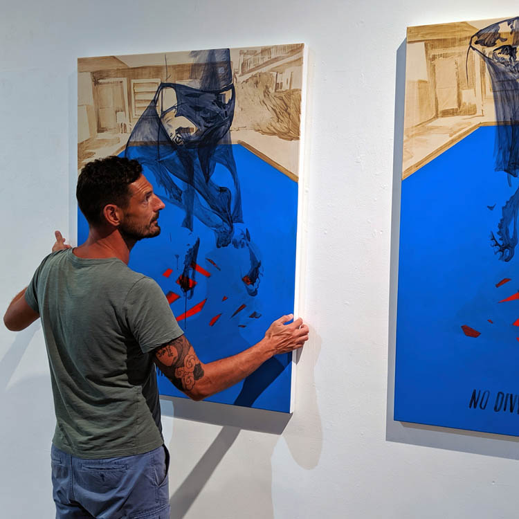 JULIEN GRAIZELY contemporary painter • Aliona Ortega Fine Art